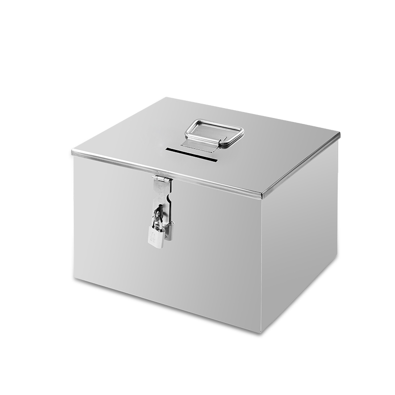 Single Compartment Cash Drop Box – Carts of Canada